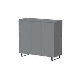 H&ouml;ffner Kommode Nicolo &brvbar; grau &brvbar; Ma&szlig;e (cm): B: 120 H: 110 T: 45.0 &raquo; H&ouml;ffner