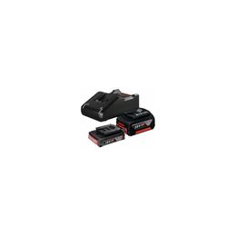 Bosch Starter-Set: 1x GBA 18V 2,0Ah + 1x GBA 18V 4,0Ah + GAL 18V-40 (1600A01ZS9)