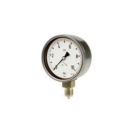 Riegler Manometer, CrNi-Stahl, G 1/2 radial unten, -1 / +1,5 bar, &Atilde;&tilde; 100 (4024)