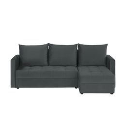 U.N.O uno Ecksofa mit Schlaffunktion Mirage grau Ma&szlig;e (cm): B: 220 H: 88 T: 148.0 &raquo; H&ouml;ffner