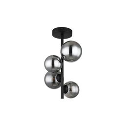 Globo Lighting Deckenleuchte Riha &brvbar; schwarz &brvbar; Ma&szlig;e (cm): B: 23,5 H: 40 T: 23.5 &raquo; H&ouml;ffner