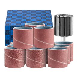 Pferd Schleifh&uuml;lsen-Set aus Korund f&uuml;r Schleifh&uuml;lsentr&auml;ger &Oslash;30x30mm A40,A60,A80,A150 (13-tlg.), 42298004)