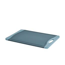 KHG Schneidebrett blau Kunststoff Ma&szlig;e (cm): B: 36,8 H: 0,9 T: 25.4 &raquo; H&ouml;ffner