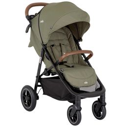 Joie Buggy Litetrax PRO Air, Dunkelgr&uuml;n, Textil, 58x103x93.6 cm, EN 1888, Feststellbremse, Fu&szlig;st&uuml;tze abklappbar, Federung, 5-Punkte-Gurt, f&uuml;r Babyschale geeignet, Griff in Lederoptik, Transportsicherung, Einhand-Faltmechanismus, abnehmbarer Schutzb&uuml;gel, Baby on Tour, Kinderwagen, Buggys