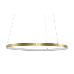 KHG LED-Pendelleuchte &brvbar; gold &brvbar; Ma&szlig;e (cm): H: 150 &Oslash;: 50 &raquo; H&ouml;ffner