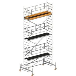 Layher Uni Standard P2 SAFETY PLUS mit Doppelgel&auml;nder Typ 1421105 - Standh&ouml;he: 5.35 m