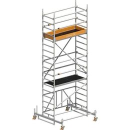 Layher Zifa P2 mit Uni Telegel&auml;nder Typ 1416214 - Standh&ouml;he: 3.76 m
