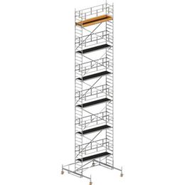Layher Uni Standard P2 SAFETY PLUS mit Doppelgel&auml;nder Typ 1421111 - Standh&ouml;he: 11.38 m