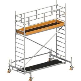 Layher Uni Standard P2 SAFETY PLUS mit Doppelgel&auml;nder Typ 1421102 - Standh&ouml;he: 2.35 m