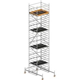 Layher Uni Kompakt P2 mit Uni Telegel&auml;nder Typ 1415007 - Standh&ouml;he: 7.38 m