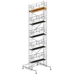 Layher Uni Standard P2 SAFETY PLUS mit Doppelgel&auml;nder Typ 1421109 - Standh&ouml;he: 9.38 m