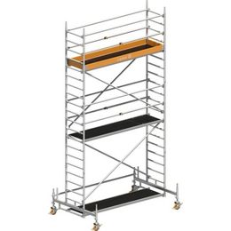 Layher Uni Standard P2 mit Uni Telegel&auml;nder Typ 1411104 - Standh&ouml;he: 4.35 m