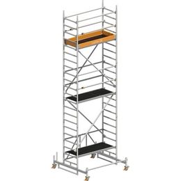 Layher Zifa P2 mit Uni Telegel&auml;nder Typ 1416215 - Standh&ouml;he: 4.76 m