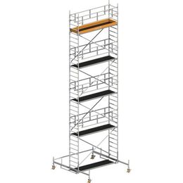 Layher Uni Standard P2 SAFETY PLUS mit Doppelgel&auml;nder Typ 1421108 - Standh&ouml;he: 8.38 m