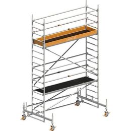 Layher Uni Standard P2 mit Uni Telegel&auml;nder Typ 1411103 - Standh&ouml;he: 3.35 m