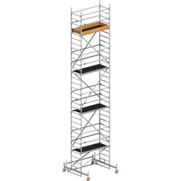 Layher Uni Leicht P2 mit Uni Telegel&auml;nder Typ 1413207 - Standh&ouml;he: 7.26 m