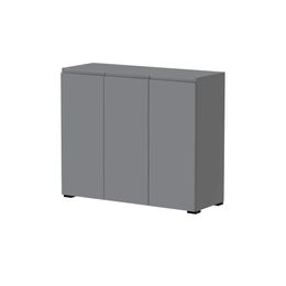 H&ouml;ffner Kommode Nicolo &brvbar; grau &brvbar; Ma&szlig;e (cm): B: 120 H: 102 T: 45.0 &raquo; H&ouml;ffner