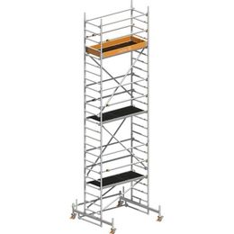 Layher Uni Leicht P2 mit Uni Telegel&auml;nder Typ 1413205 - Standh&ouml;he: 5.26 m