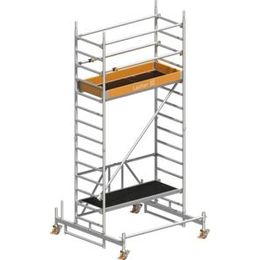 Layher Zifa P2 mit Uni Telegel&auml;nder Typ 1416213 - Standh&ouml;he: 2.76 m