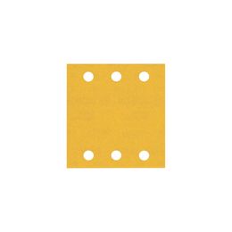 Bosch EXPERT C470 Schleifpapier mit 6 L&ouml;cher f&uuml;r Schwingschleifer 115 x 107mm G 240 10-tlg. f&uuml;r Exzenterschleifer (2608900895)