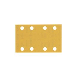 Bosch EXPERT C470 Schleifpapier mit 8 L&ouml;cher f&uuml;r Schwingschleifer 80 x 133mm G 320 10-tlg. f&uuml;r Exzenterschleifer (2608900884)