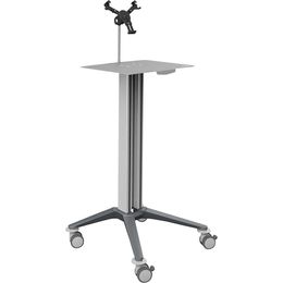 Tablet-Wagen bravo, 1 Etage, wei&szlig;aluminium kaiserkraft