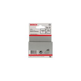 Bosch Flachdrahtklammer Typ 52, 12,3 x 1,25 x 14 mm (2609200208)