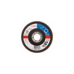 Bosch F&auml;cherschleifscheibe X551 Expert for Metal gewinkelt 115 mm 120 Glasgewebe (2608607346)