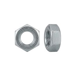 Selbstsichernde Sechskantmutter ISO 10513 M 8 x 1 Stahl galvanisch verzinkt ; Industrial Quality Supplies (105138100080100)