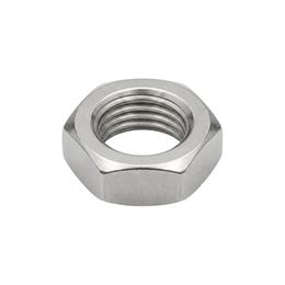 Sechskantmutter ISO 8675 M 10 x 1 Stahl blank ; Industrial Quality Supplies (086755000100100)