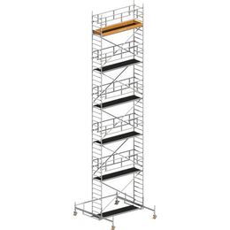 Layher Uni Standard P2 SAFETY PLUS mit Doppelgel&auml;nder Typ 1421110 - Standh&ouml;he: 10.38 m