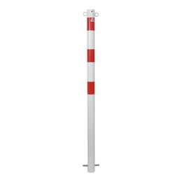 Schake Absperrpfosten Typ 460, ortsfest, &Oslash; 60mm, zum Einbetonieren, feuerverzinkt)