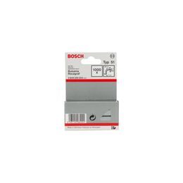 Bosch Flachdrahtklammer Typ 51, 10 x 1 x 10 mm (2609200202)