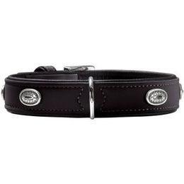 Hunter Hundehalsband softie stone schwarz L