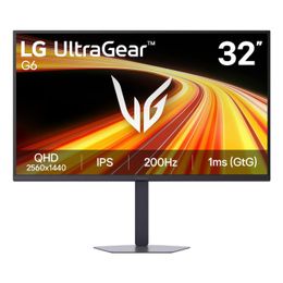 LG UltraGear&trade; G6 32 &Prime; QHDGamingMonitor mit 200 Hz│32G620B mit sRGB 99% (Typ.),1 ms (GtG), HDMI 2.0 32G620BB