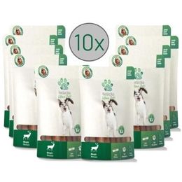 Fellicita Hirsch Sticks 10x 50g Fellonis Katzensnacks