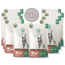 Fellicita Huhn & Lachs Sticks 10x 50g Fellonis Katzensnacks