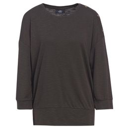 Gina Benotti Damen Modal-Shirt unifarben