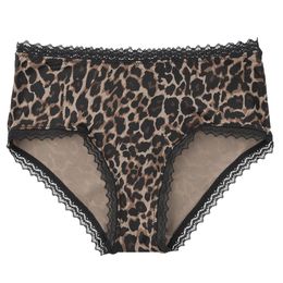 Gina Benotti Damen Panty mit Leo-Muster