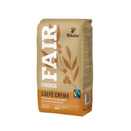Tchibo - Fair Choice Caff&egrave; Crema - 1 kg Ganze Bohne - Intensit&auml;t: 3/6