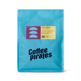 Coffee Pirates - Pirates Blend Bio Espresso - 1 kg Ganze Bohne - Intensit&auml;t: 4/6