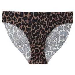 Gina Benotti Damen Seamless-Slip mit Leo-Print