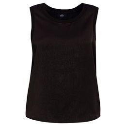 Gina Benotti Damen Satin-Top unifarben