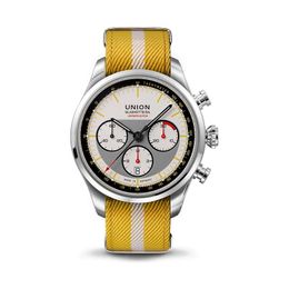 Union Glash&uuml;tte Union Glash&uuml;tte Uhren-Set inkl. Wechselarmband Belisar Chronograph LTD Silvretta Classic D0094271801109