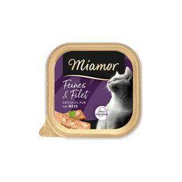 Miamor Feines und Filet Gefl&uuml;gel Pur mit Reis 16x100 g