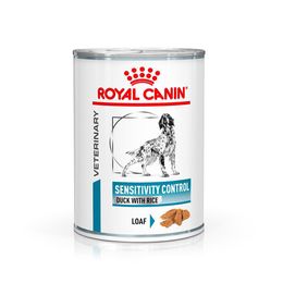 Royal Canin Veterinary SENSITIVITY CONTROL ENTE MIT REIS Nassfutter f&uuml;r Hunde 12x410g