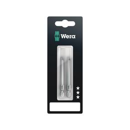 Wera 867/4 Z TX BO Bits mit Bohrung SB, TX 10 x 70 mm, 2-teilig (05073068001)