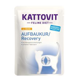 Kattovit Aufbaukur Huhn Katzen-Nassfutter A-Rezeptur 24x85g