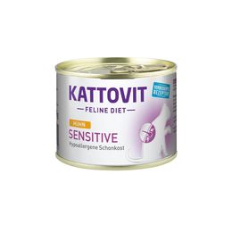 Kattovit Feline Diet Sensitive Huhn Katzen-Nassfutter getreidefrei 12x185g