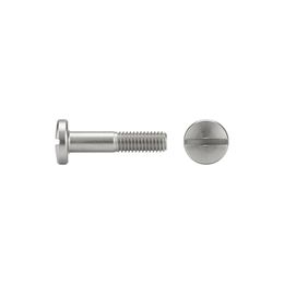 ISO 1580 Flachkopfschraube M3x30 Messing blank Schlitz ; Industrial Quality Supplies (015807009030030)